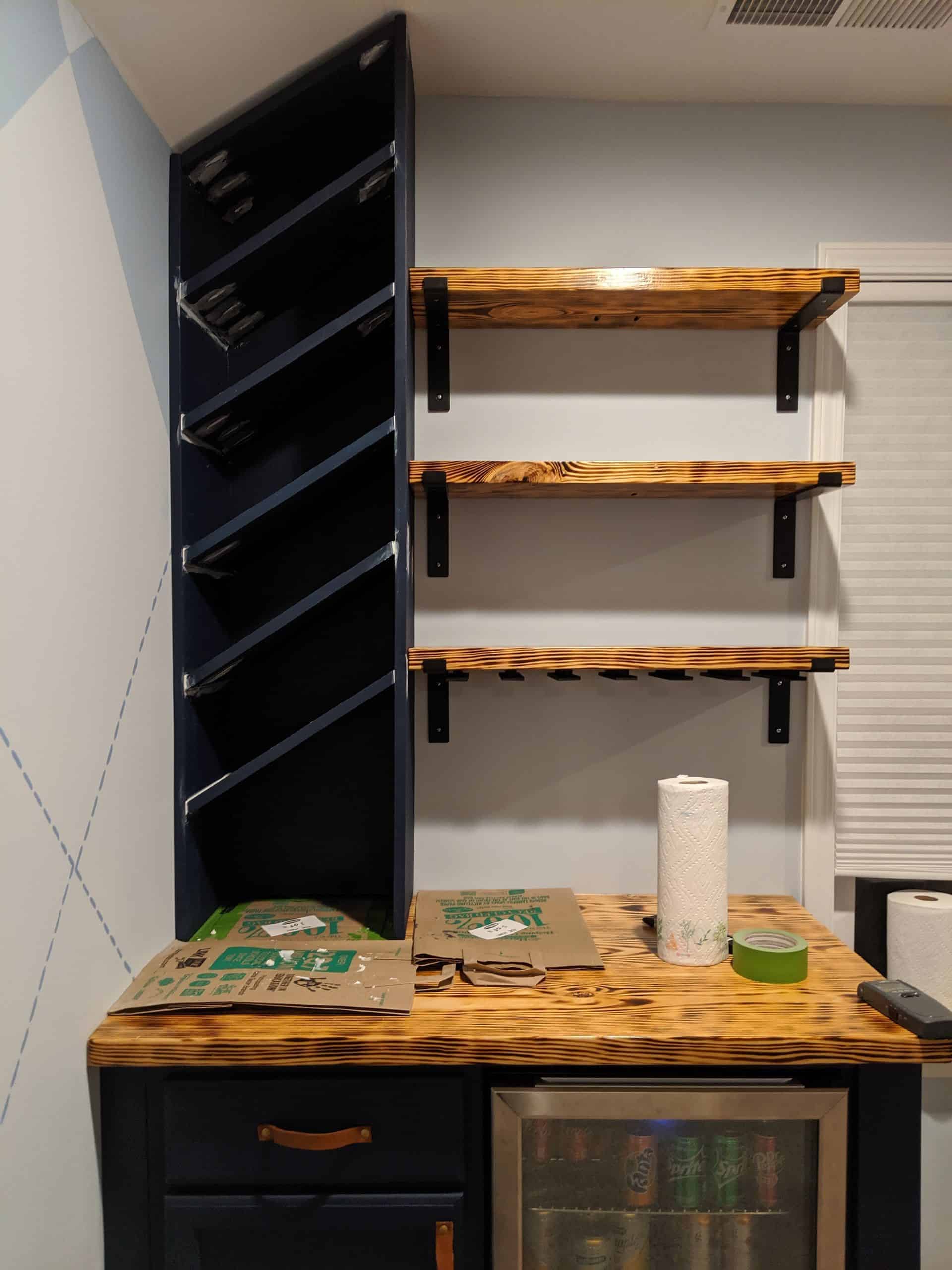 How to Make a Wine Rack for Walls - Pine and Poplar