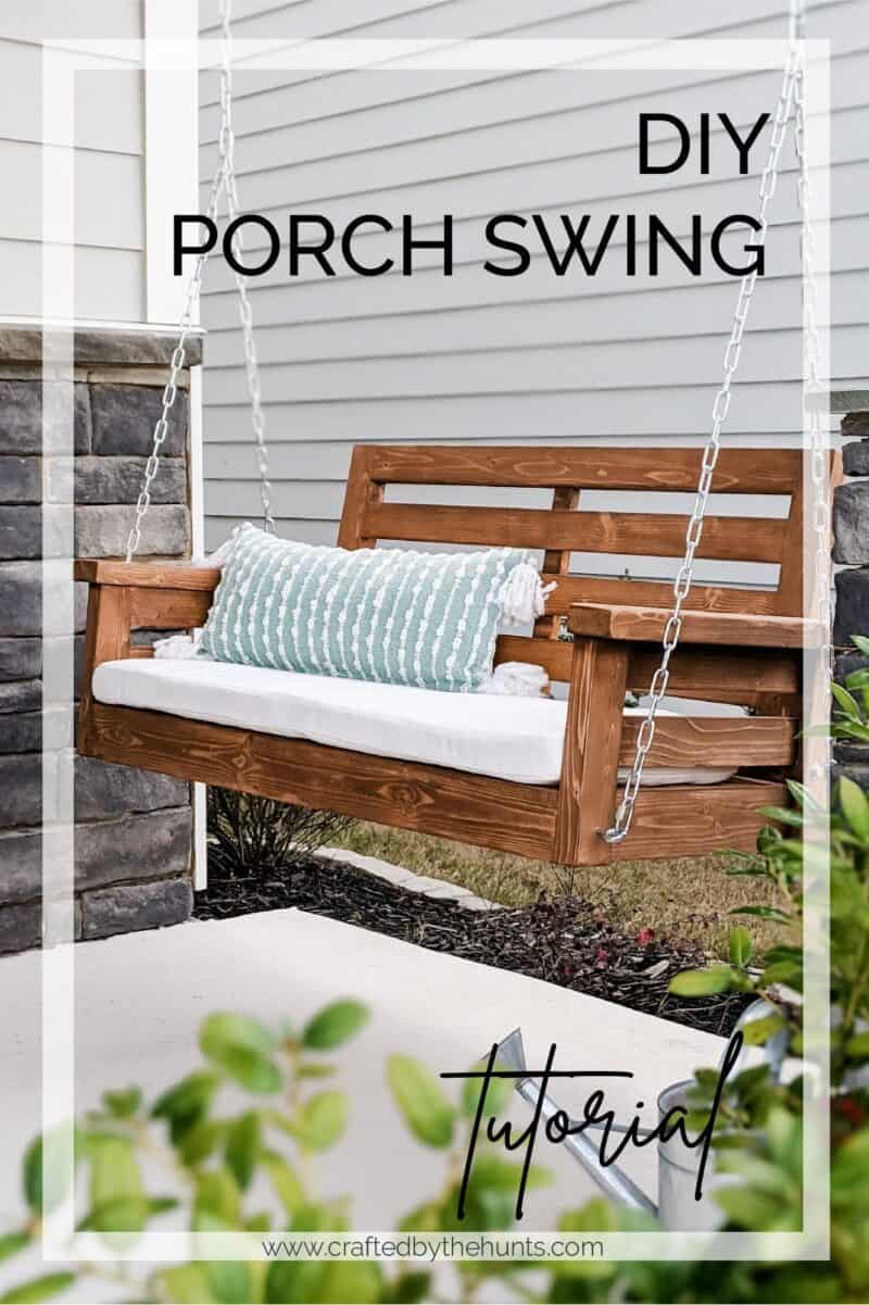 DIY Porch Swing Plans | Build Your Own Porch Swing This Weekend!
