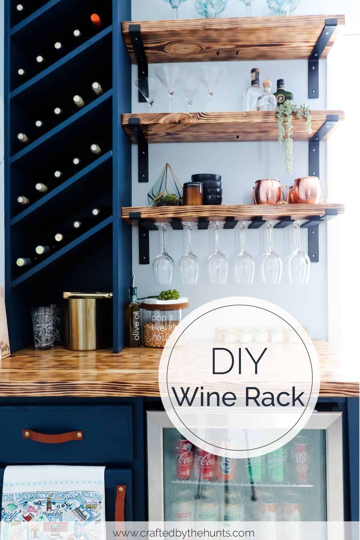 The Best DIY Wine Rack Plans - Pine and Poplar