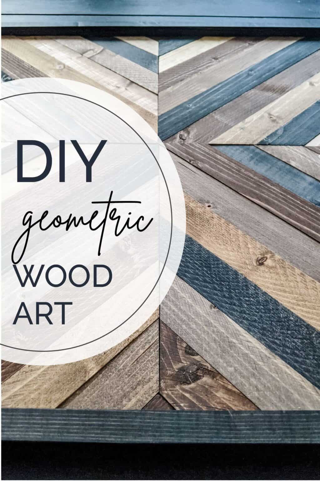 Make this easy DIY wood wall art today! - Pine and Poplar
