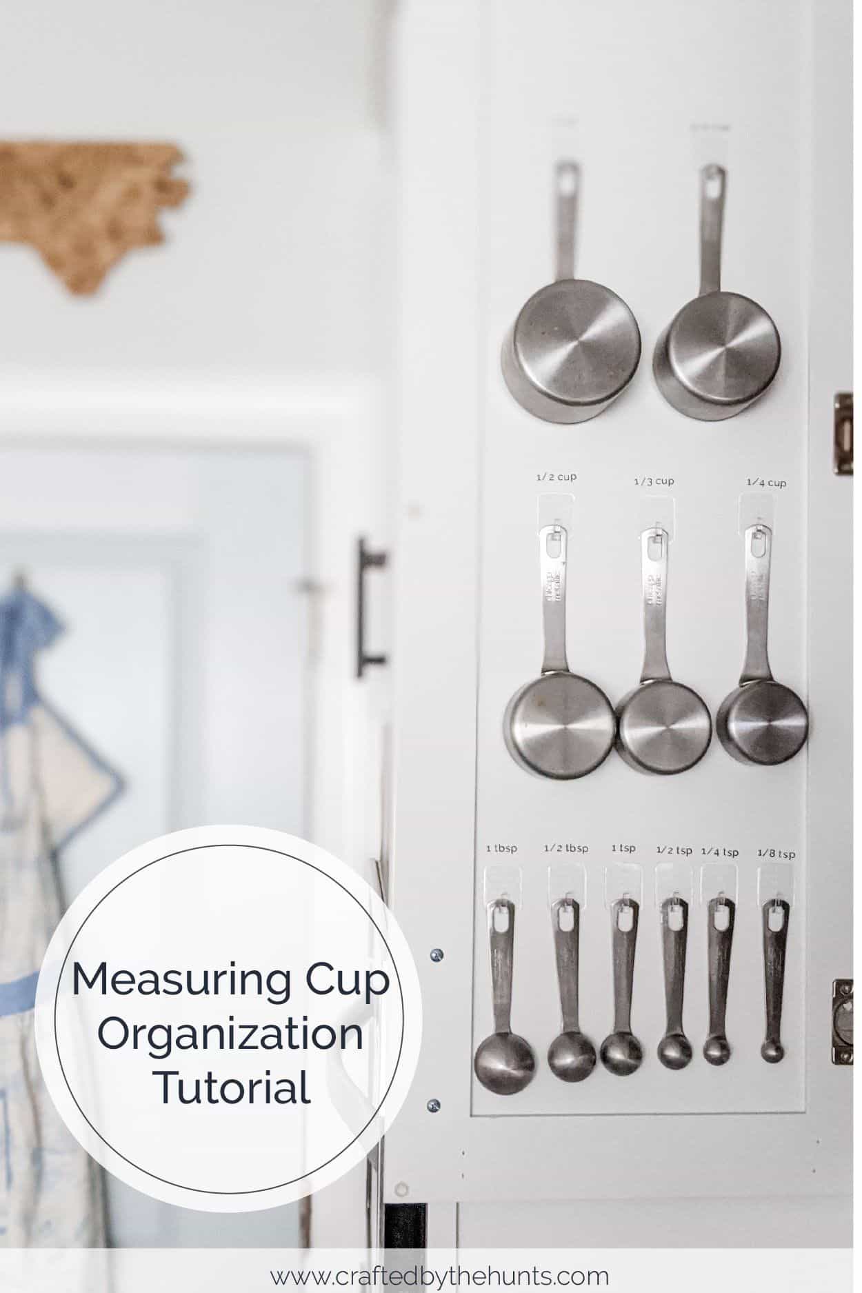 Measuring Cup Organization Using Command Hooks