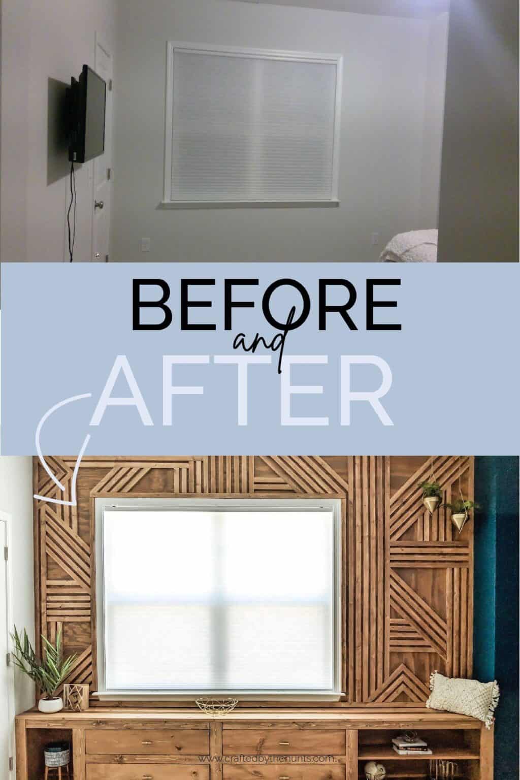 Make the Coolest Wood Accent Wall This Weekend!