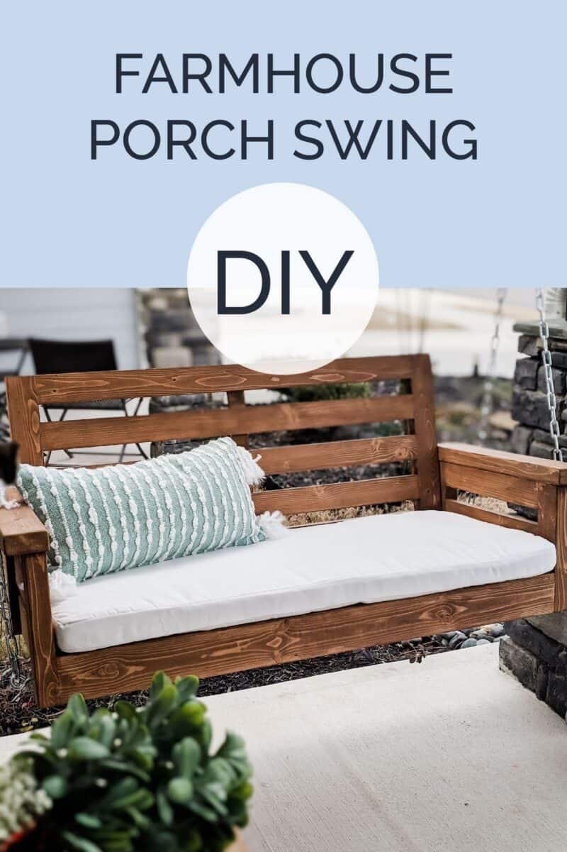 DIY Porch Swing Plans | Build Your Own Porch Swing This Weekend!