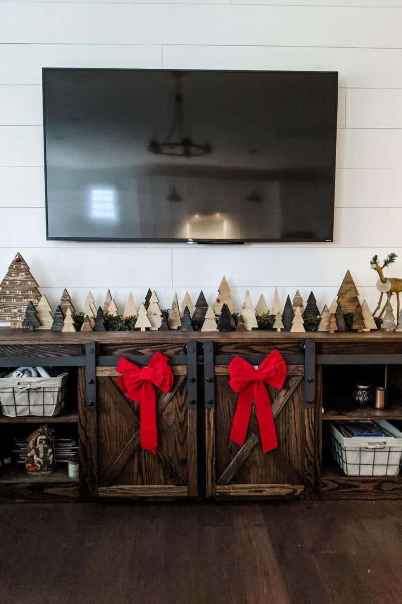 The Easiest and Cheapest DIY Wood Christmas Trees