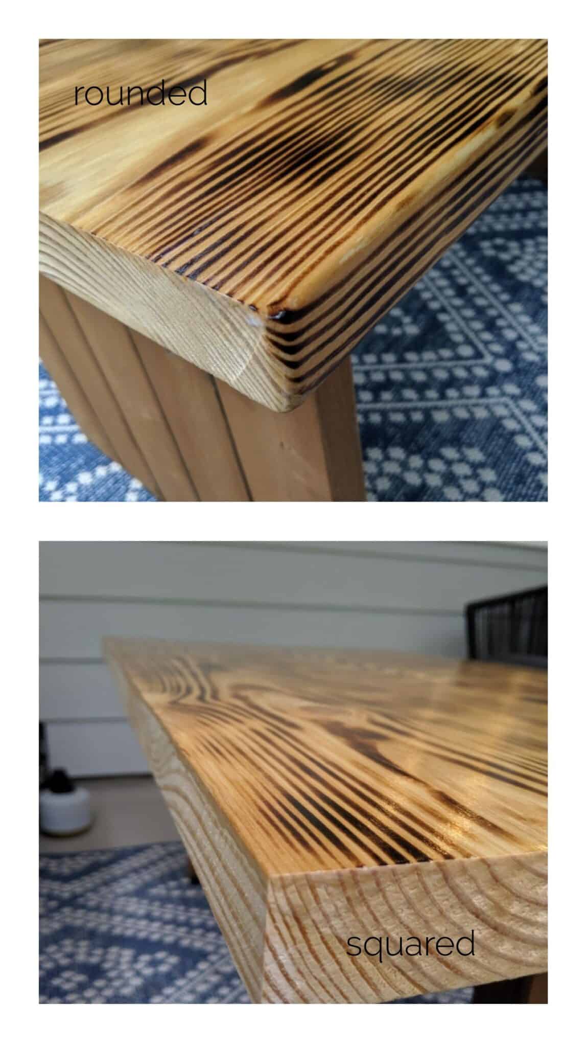 How to Torch Wood | DIY Torched Wood Countertop - Pine and Poplar