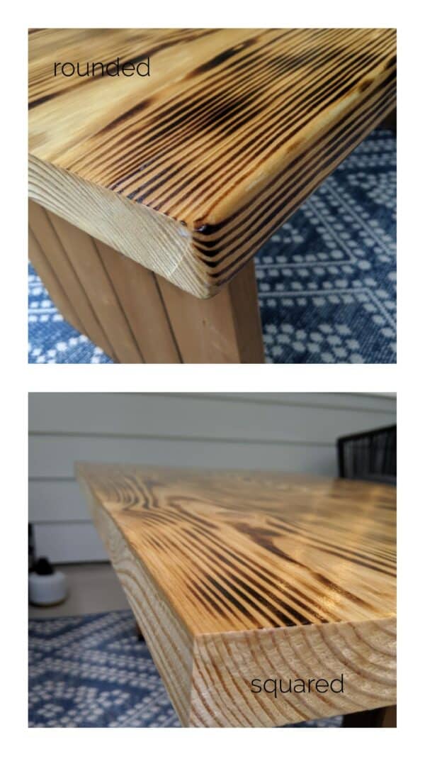 How to Torch Wood | DIY Torched Wood Countertop - Pine and Poplar