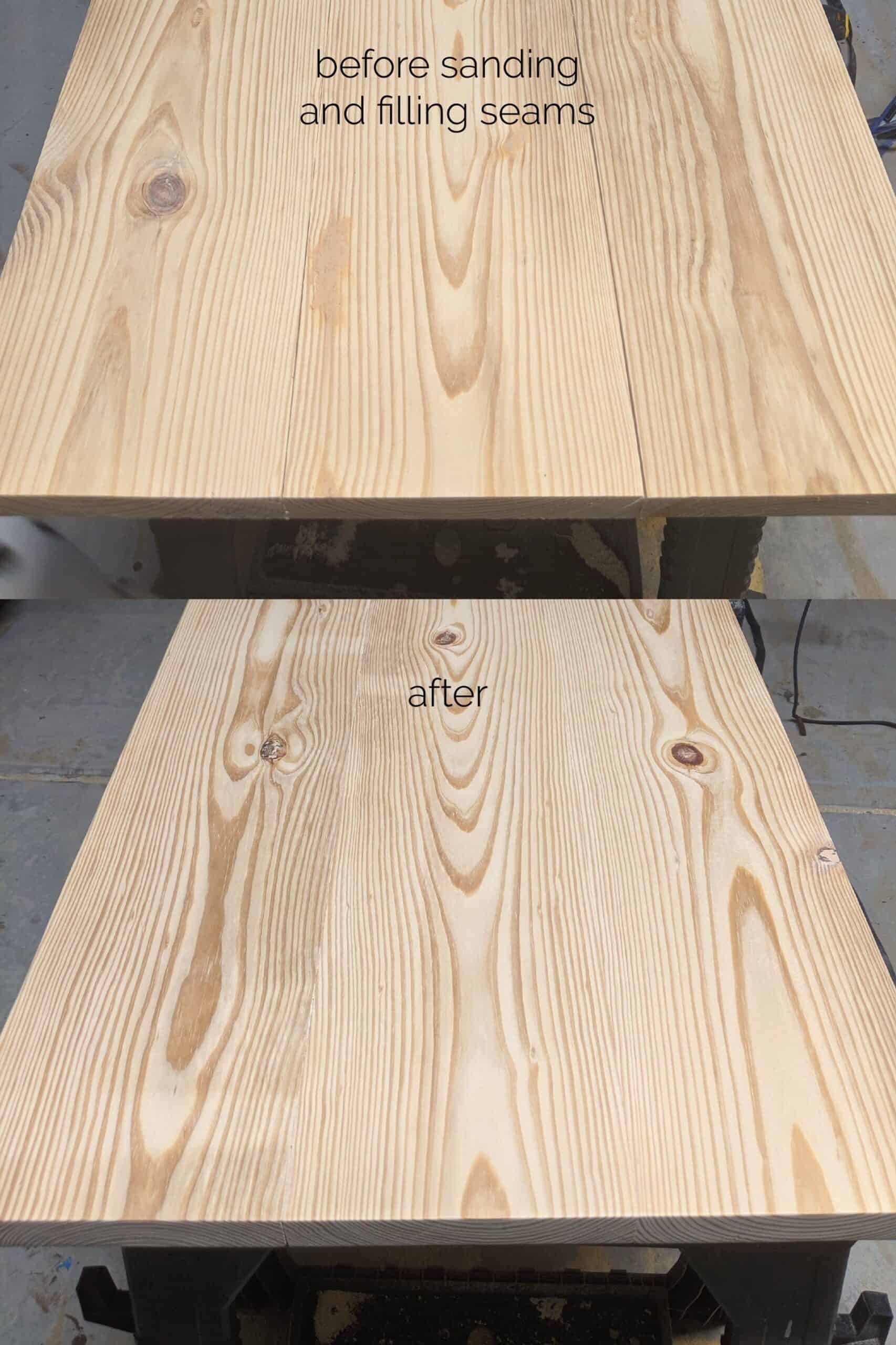 How to Torch Wood | DIY Torched Wood Countertop - Pine and Poplar
