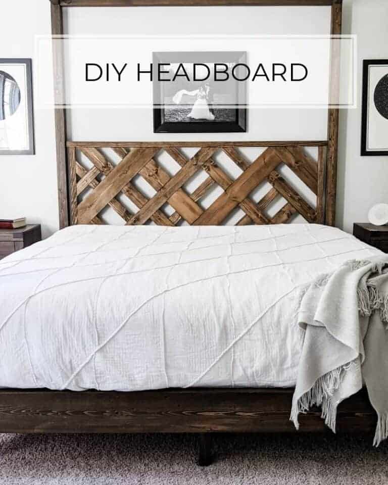 The BEST DIY Headboard Ideas - Pine and Poplar