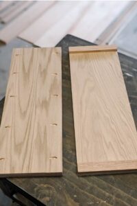 DIY Shutter Sideboard with Cerused Finish