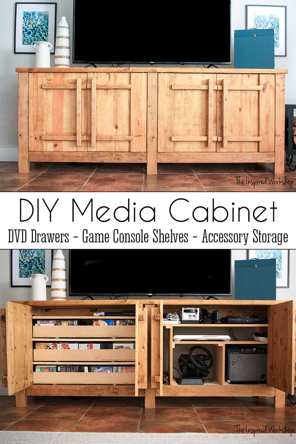 17 DIY TV Stand Plans You Can Make This Weekend