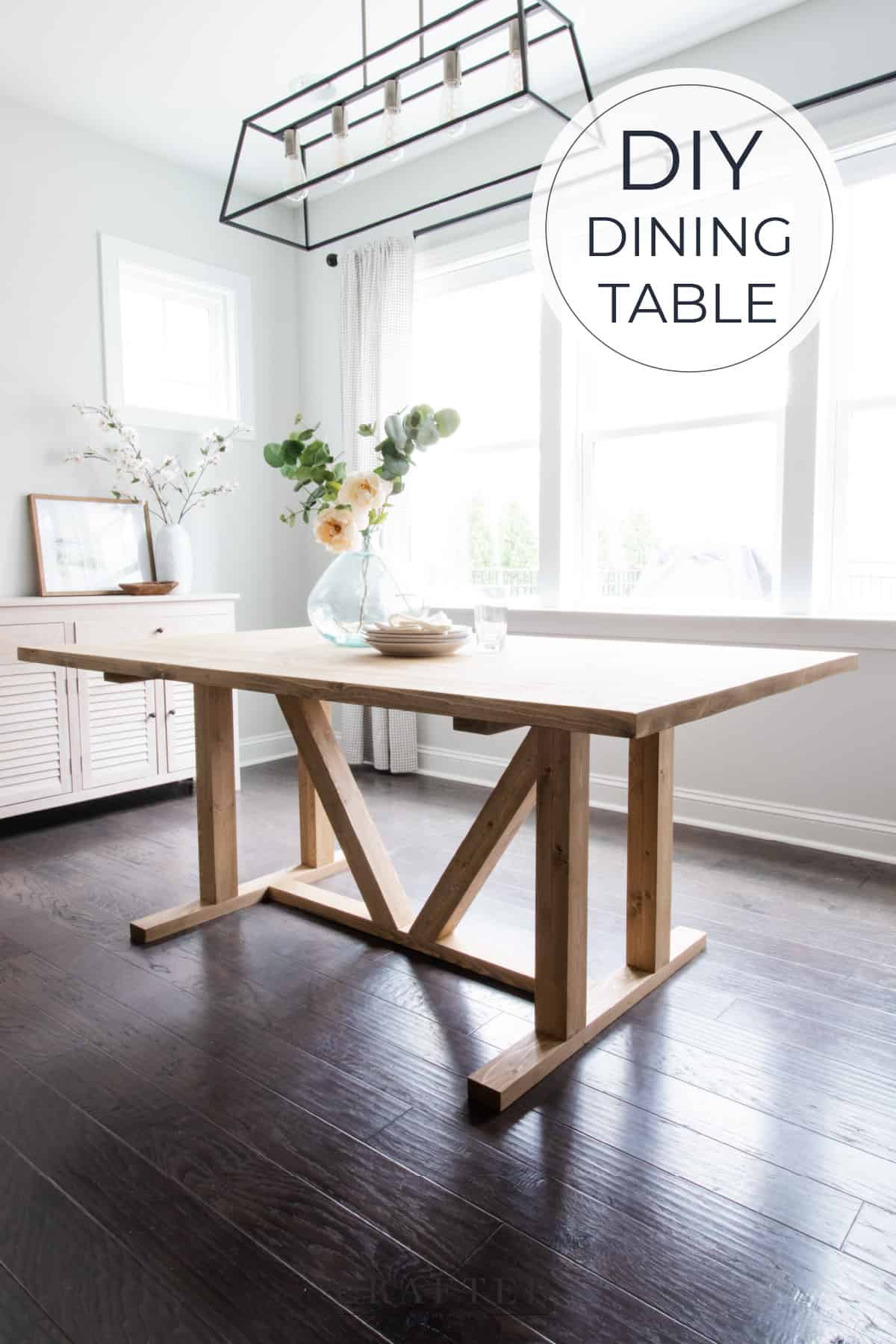 Studio McGee Inspired DIY Dining Table