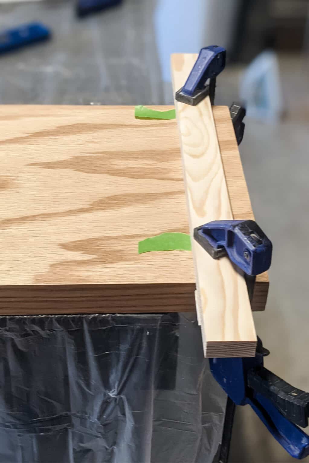 DIY Side Table with X Base