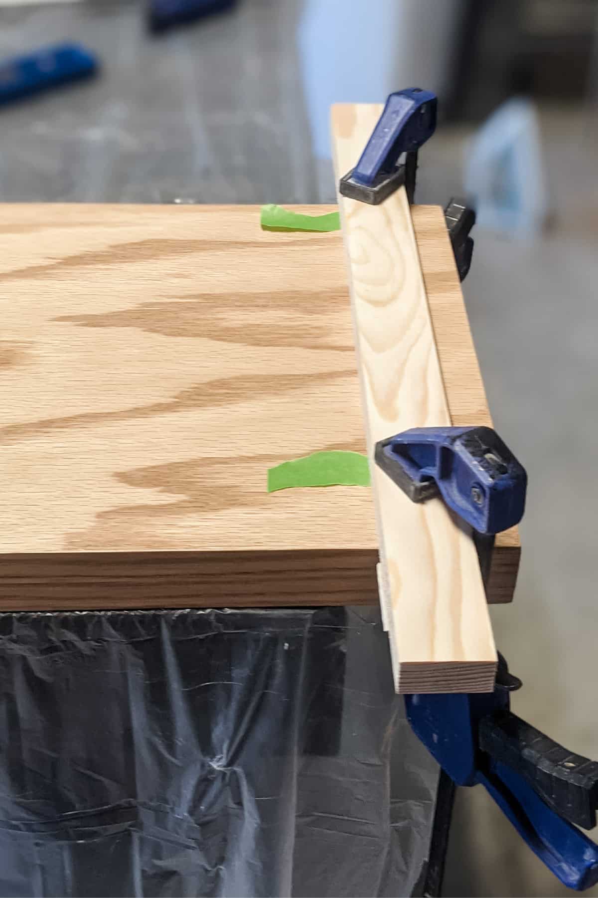 DIY Side Table with X Base