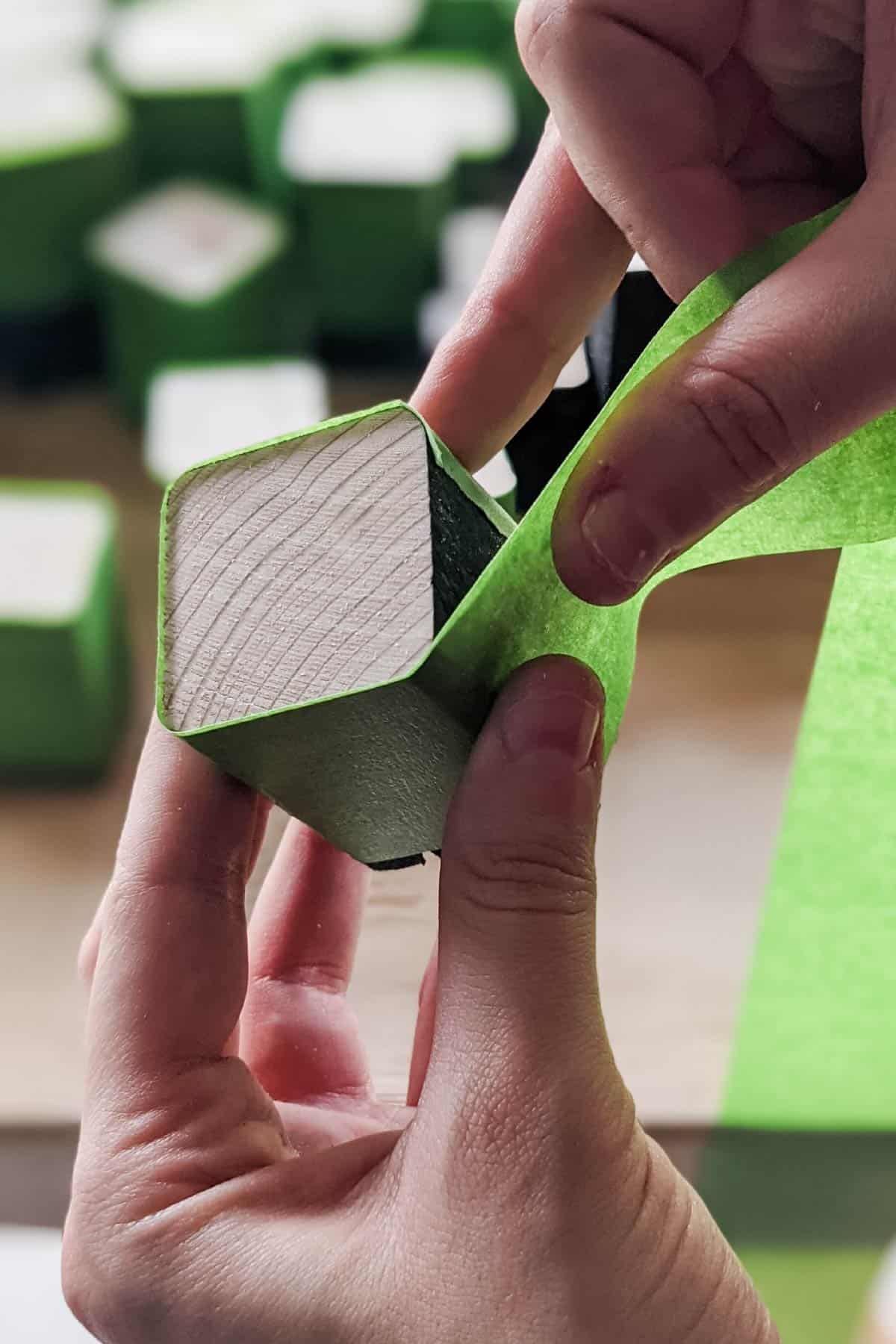 DIY Sound Diffuser Wall Art