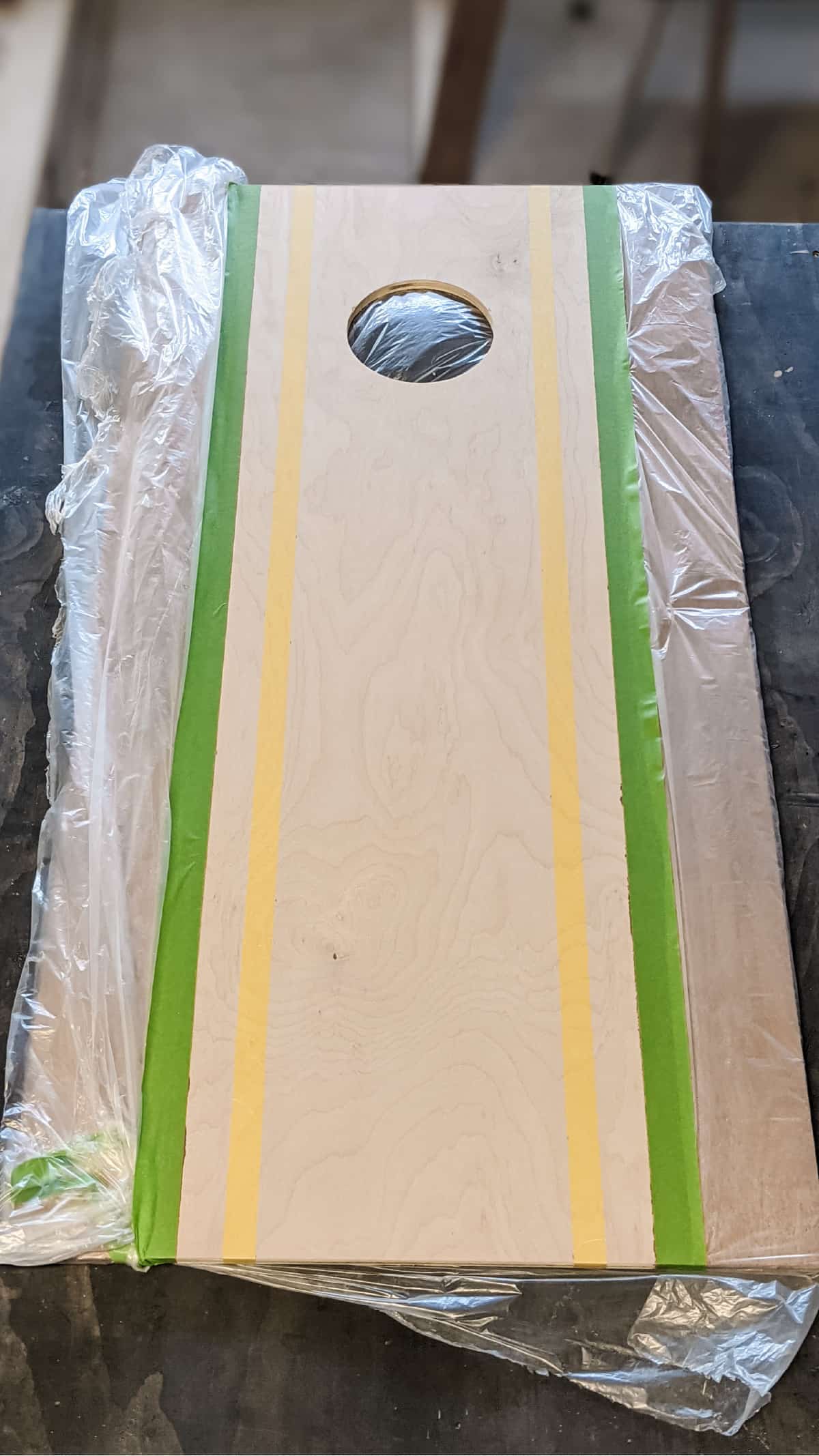 How to Make the ULTIMATE Cornhole Boards (and Spray Paint Them Too!)