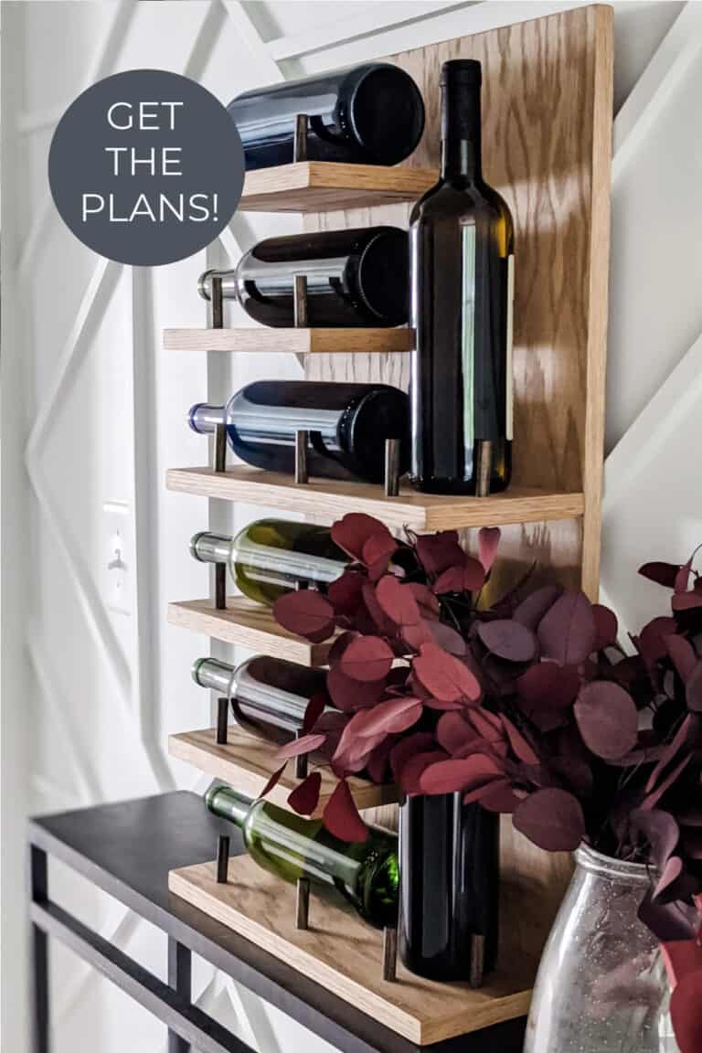 The Easiest DIY Wood Wine Rack Plans