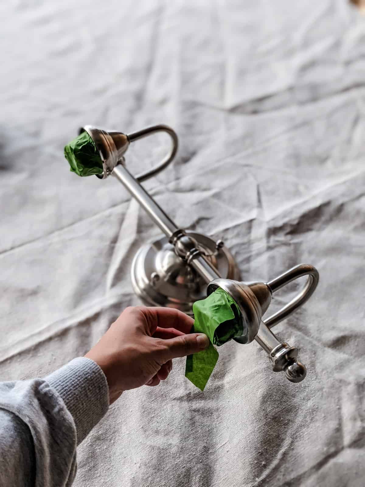 The Easiest Way to Paint a Light... Use Spray Paint!