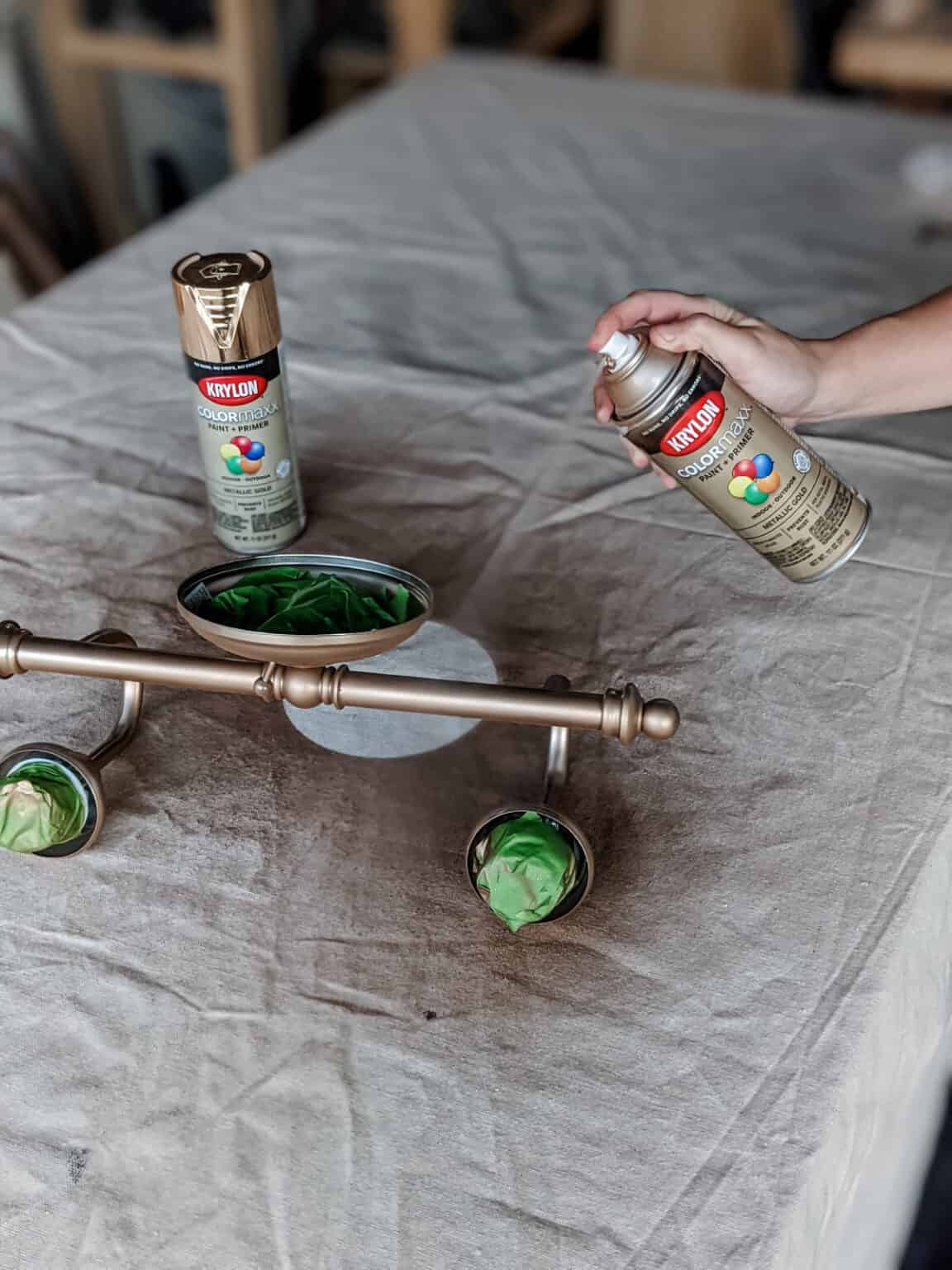 The Easiest Way to Paint a Light... Use Spray Paint!