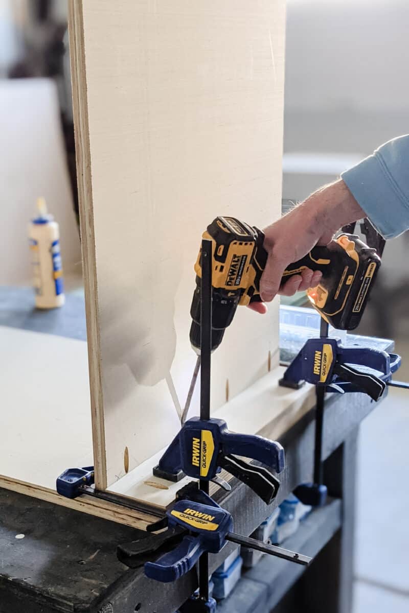 DIY Bar Cabinet with Tons of Storage