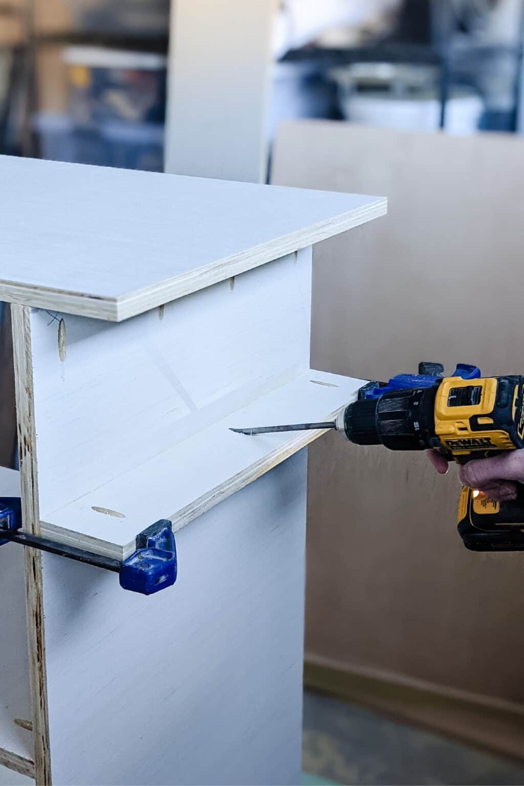 DIY Bar Cabinet with Tons of Storage