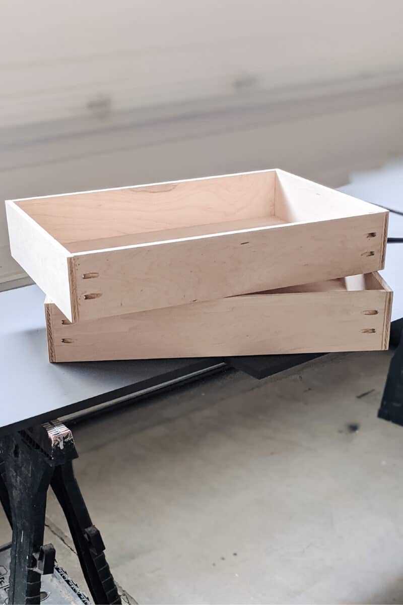 100" DIY Media Console with Doors and Drawers