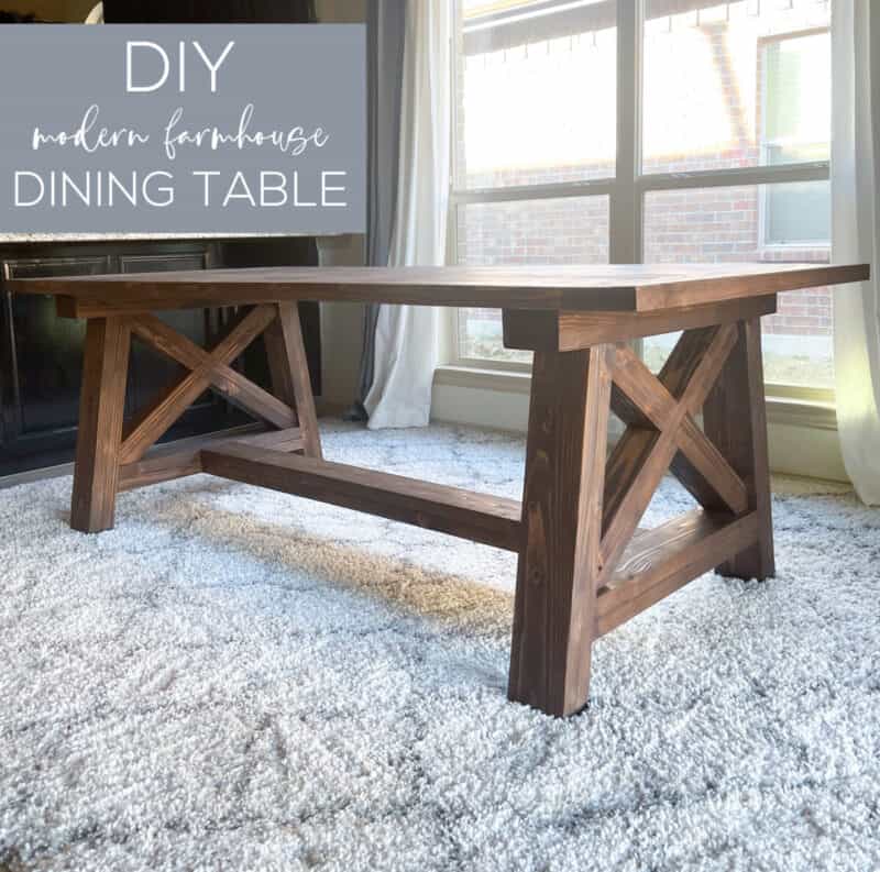 25+ of the BEST DIY Dining Table Plans on the Internet - Pine and Poplar