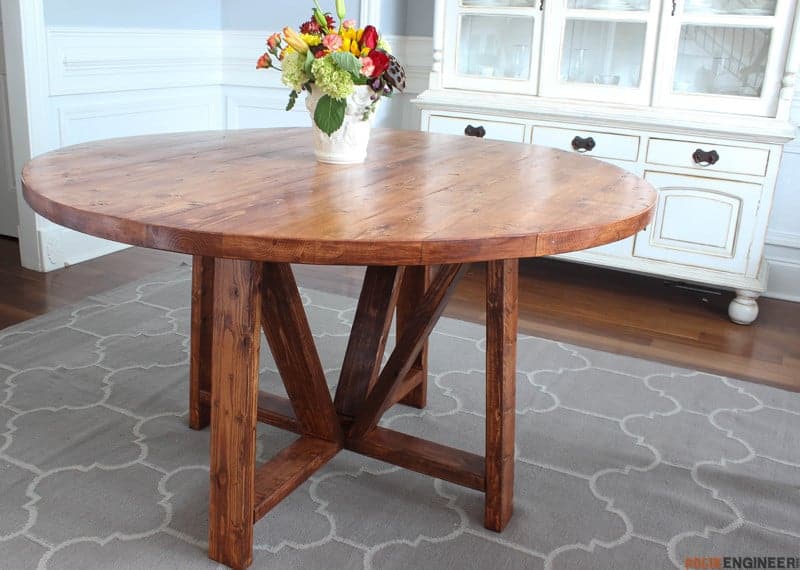 25+ of the BEST DIY Dining Table Plans on the Internet - Pine and Poplar