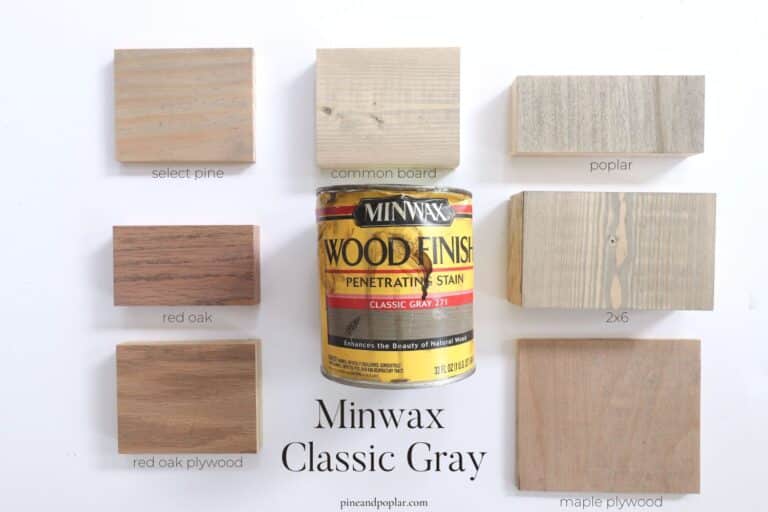 The Best Grey Wood Stains - Tested on 7 types of wood!