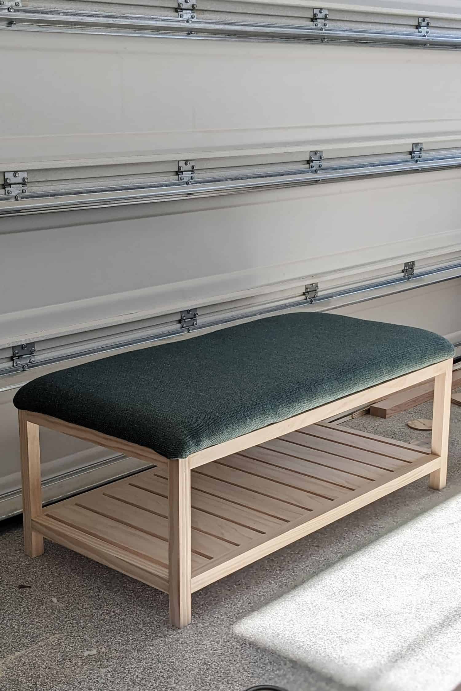 DIY Ottoman Coffee Table Plans - Pine and Poplar