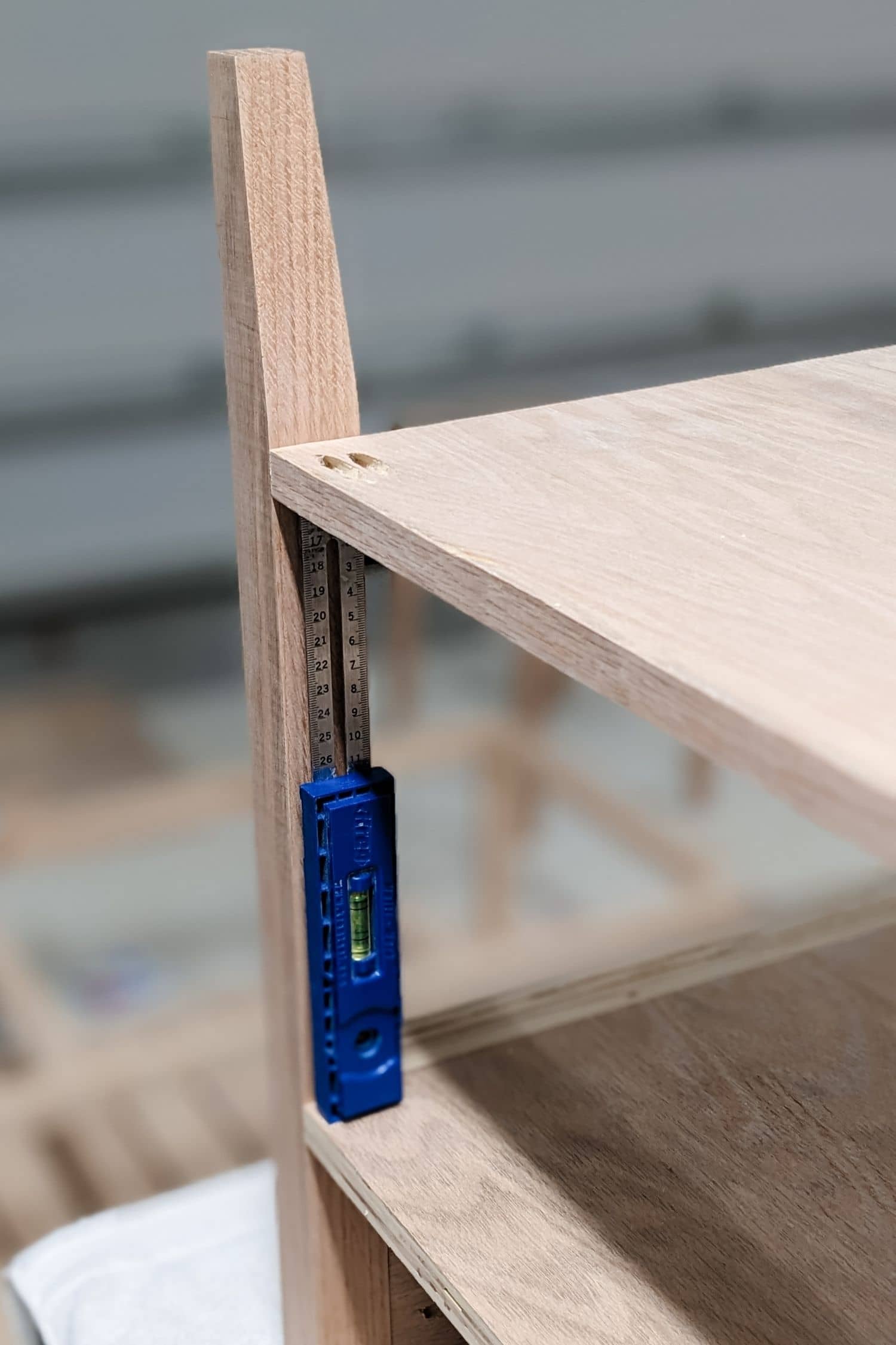 DIY Square Side Table with Drawer - Pine and Poplar