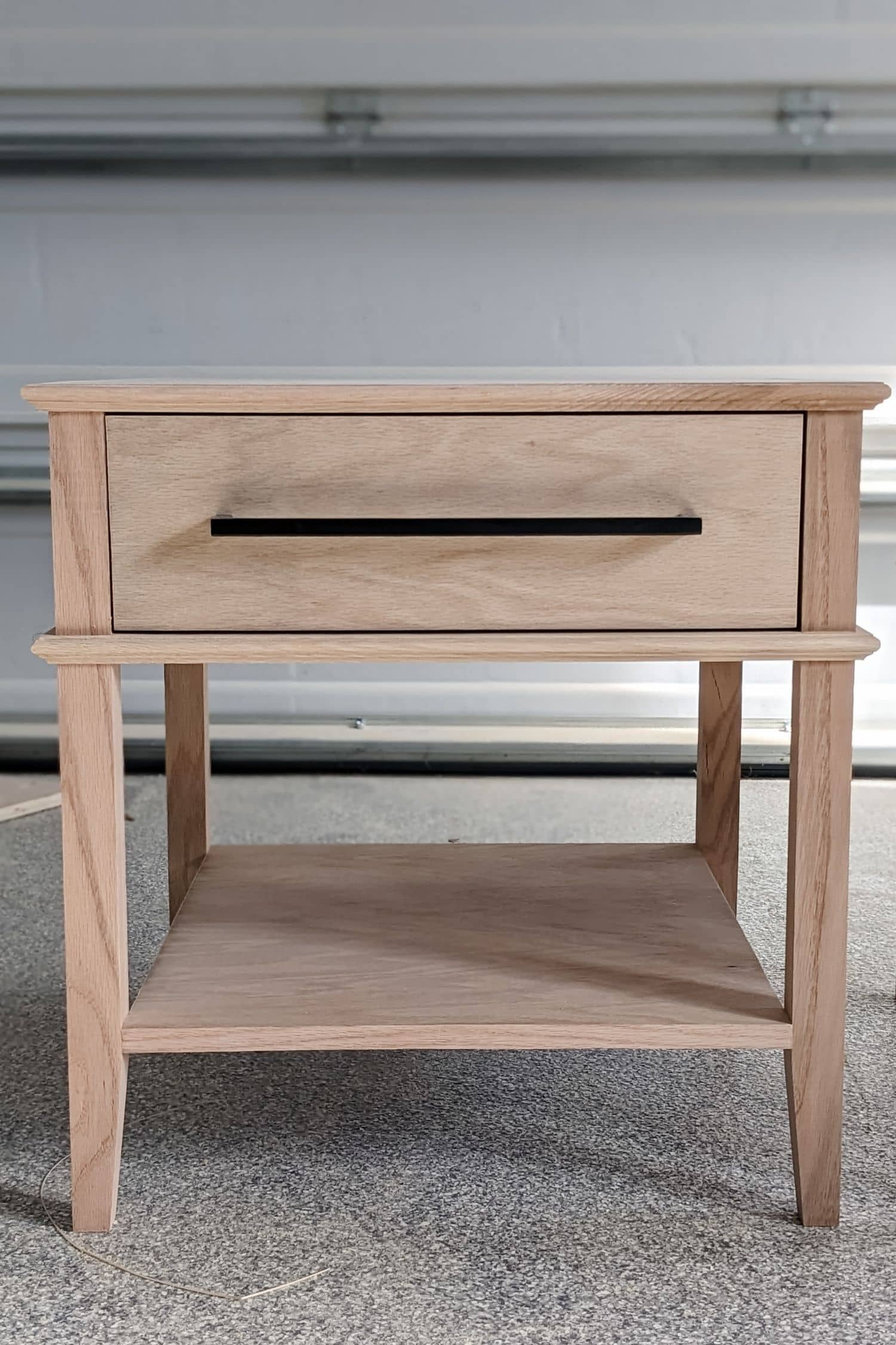 DIY Square Side Table with Drawer - Pine and Poplar