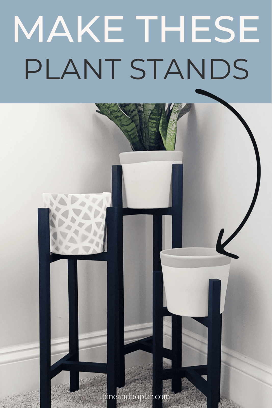 The Easiest DIY Plant Stand Plans