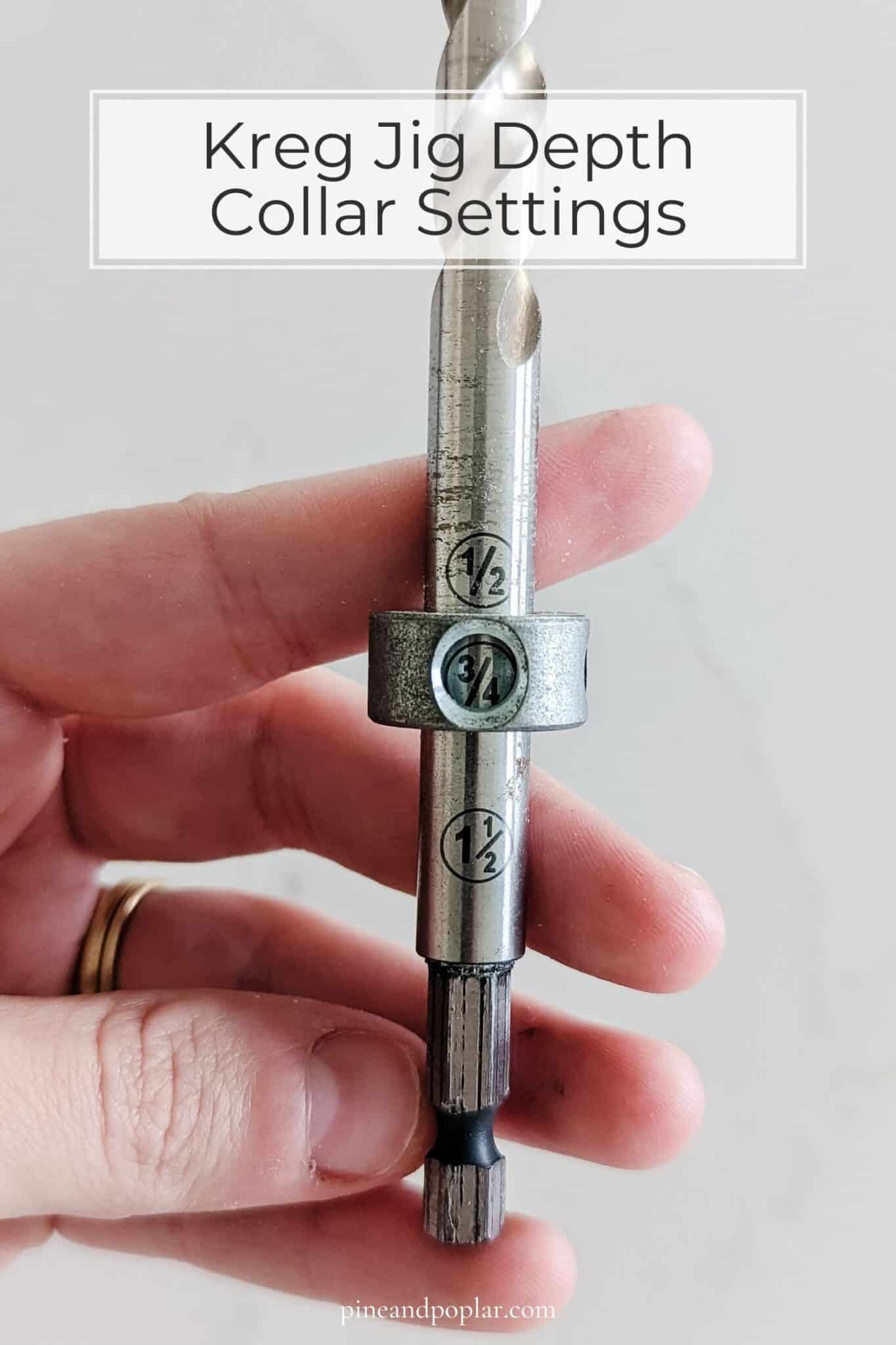 Kreg Jig Depth Collar Settings: The Complete Guide [Free Chart]