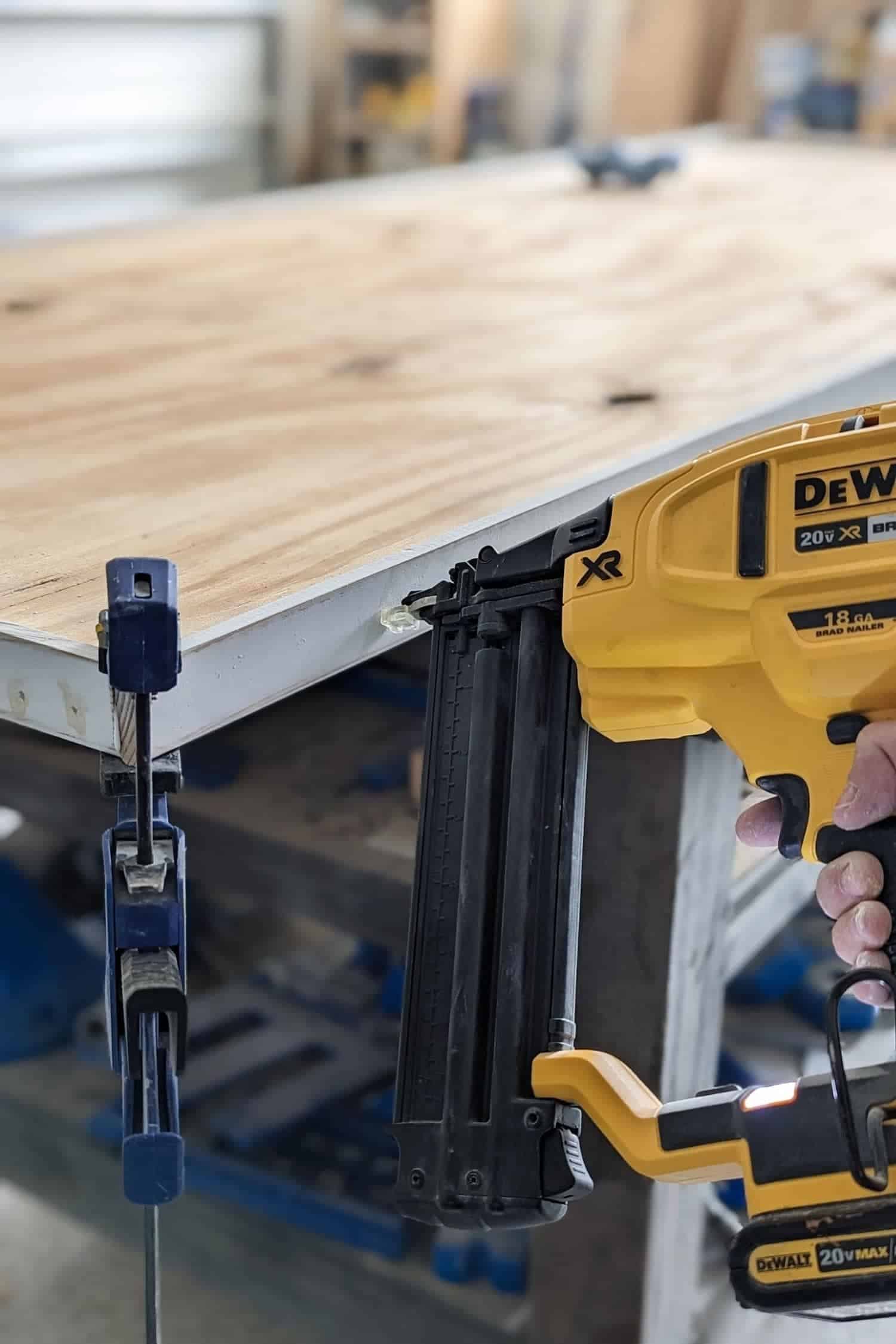 DIY Large Grid Mirror - Pine and Poplar