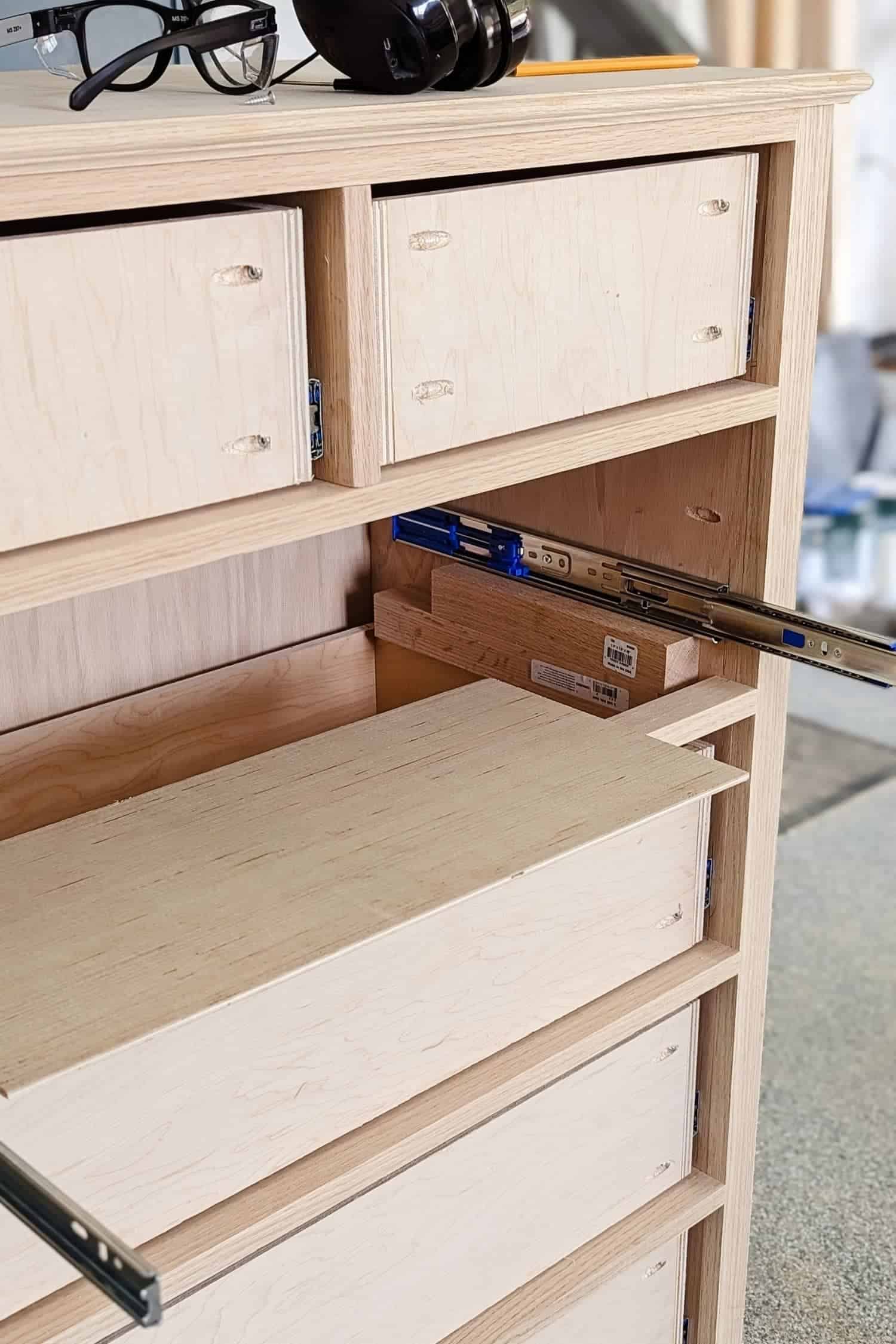 DIY Tall Boy Dresser Plans - Pottery Barn Inspired!