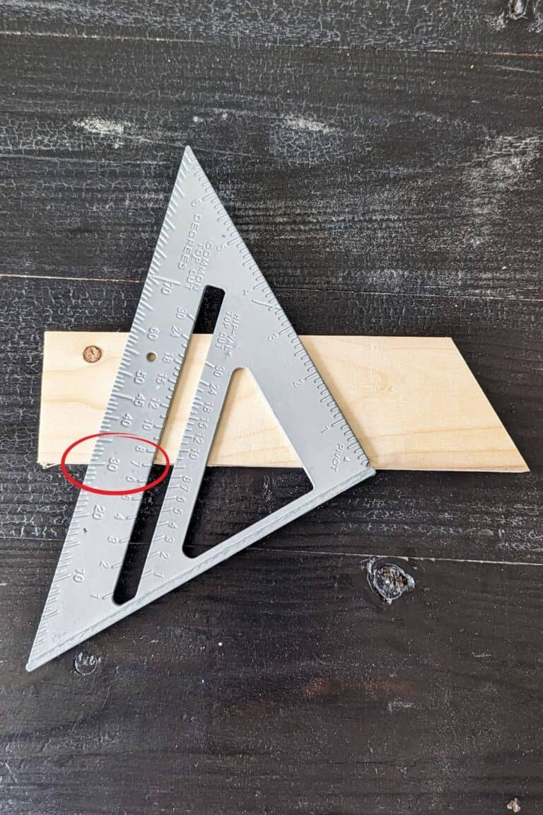 How to Use a Speed Square for Angles