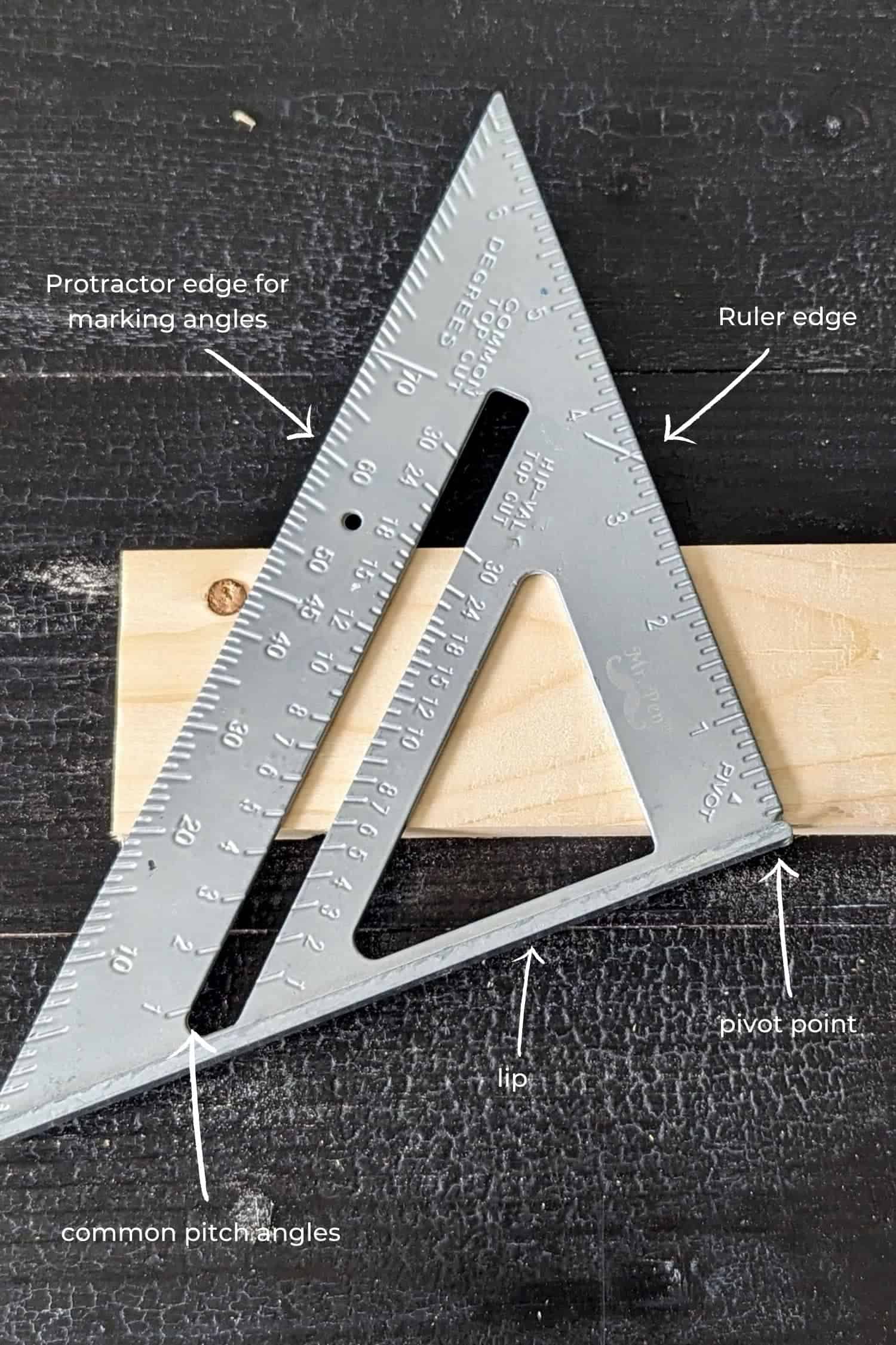 How to Use a Speed Square for Angles