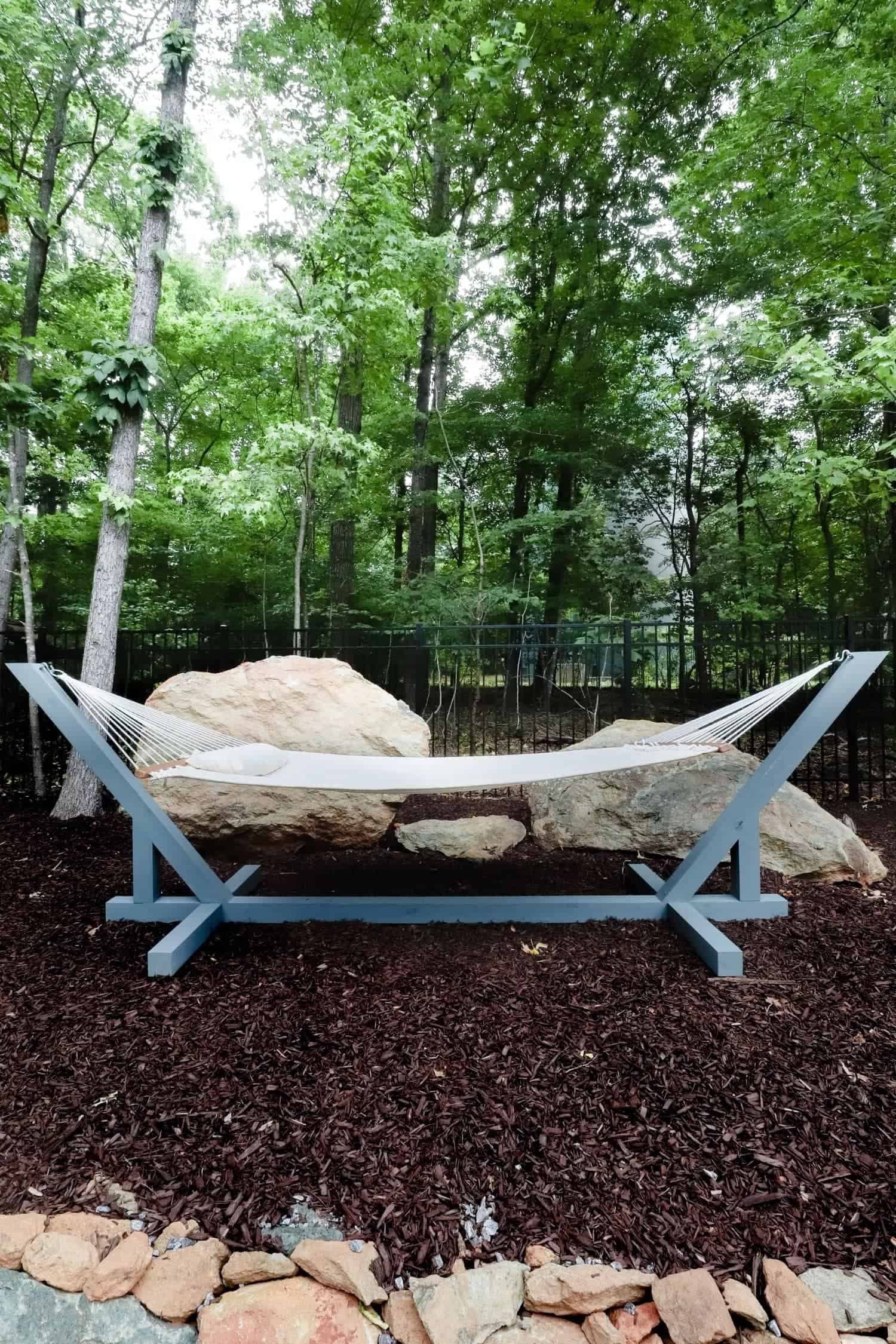 DIY Hammock Stand Using 4x4 Wood - Pine and Poplar