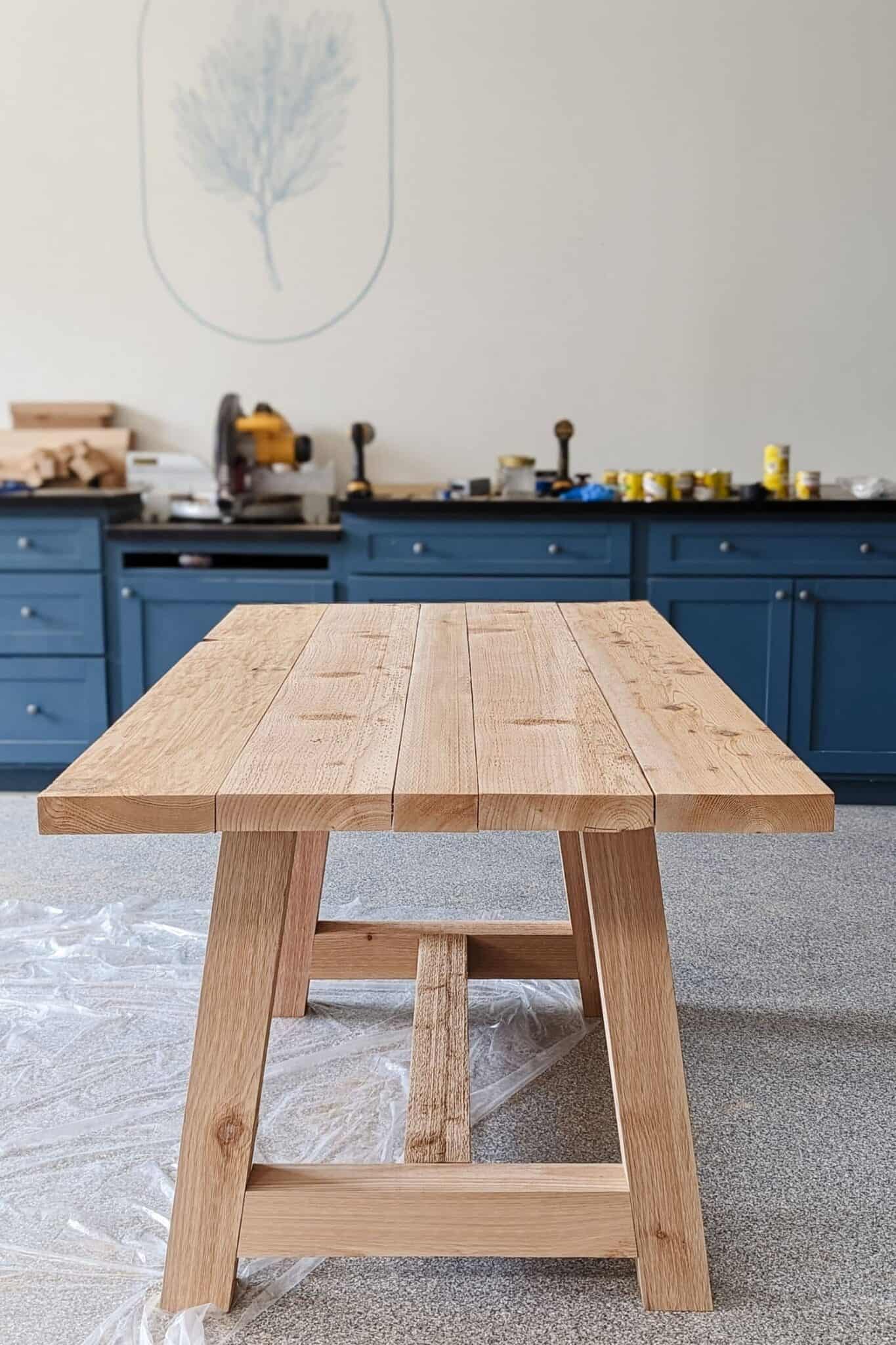 DIY Dining Table - Build it for $75! - Pine and Poplar