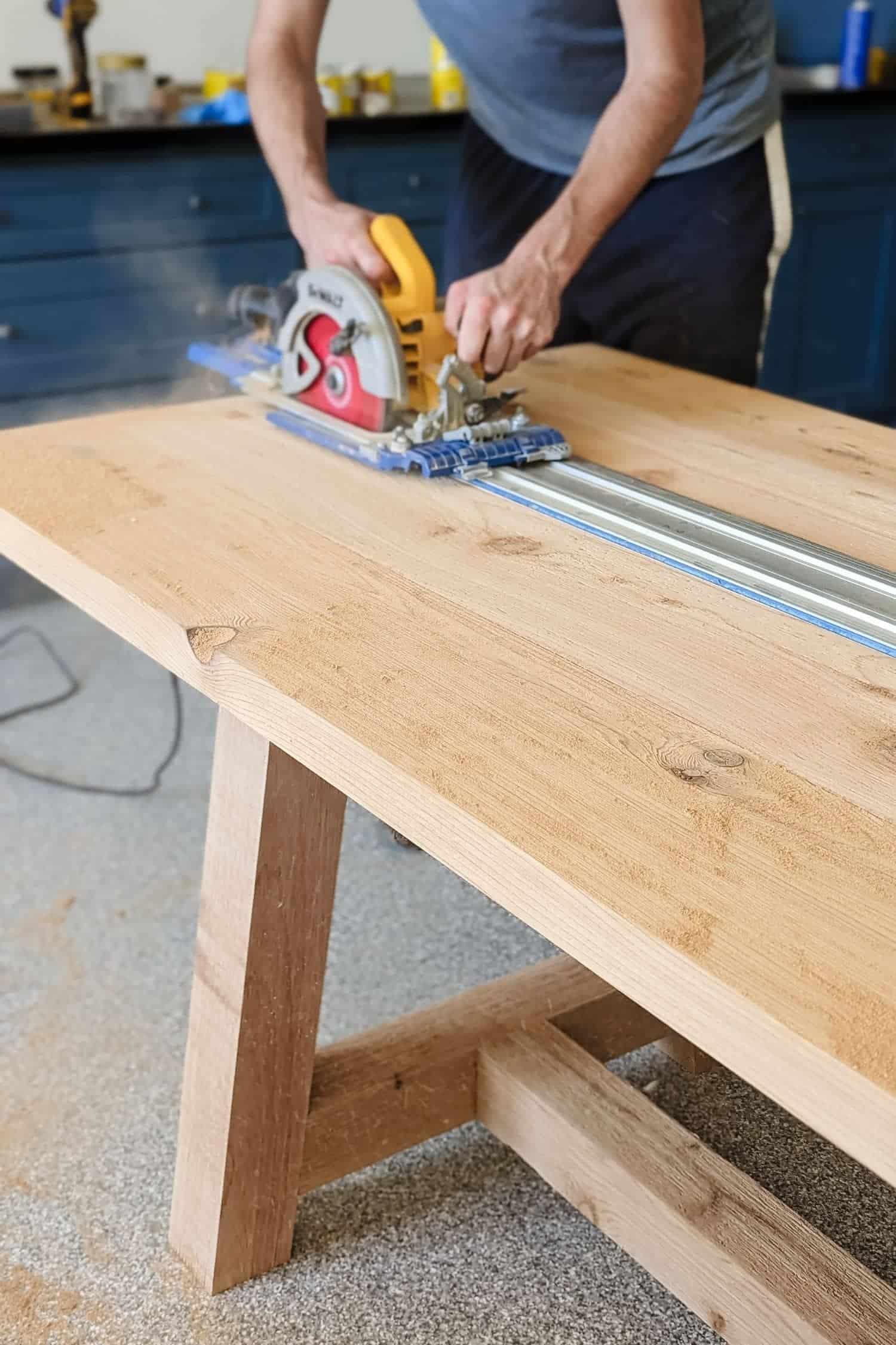 DIY Dining Table - Build it for $75! - Pine and Poplar