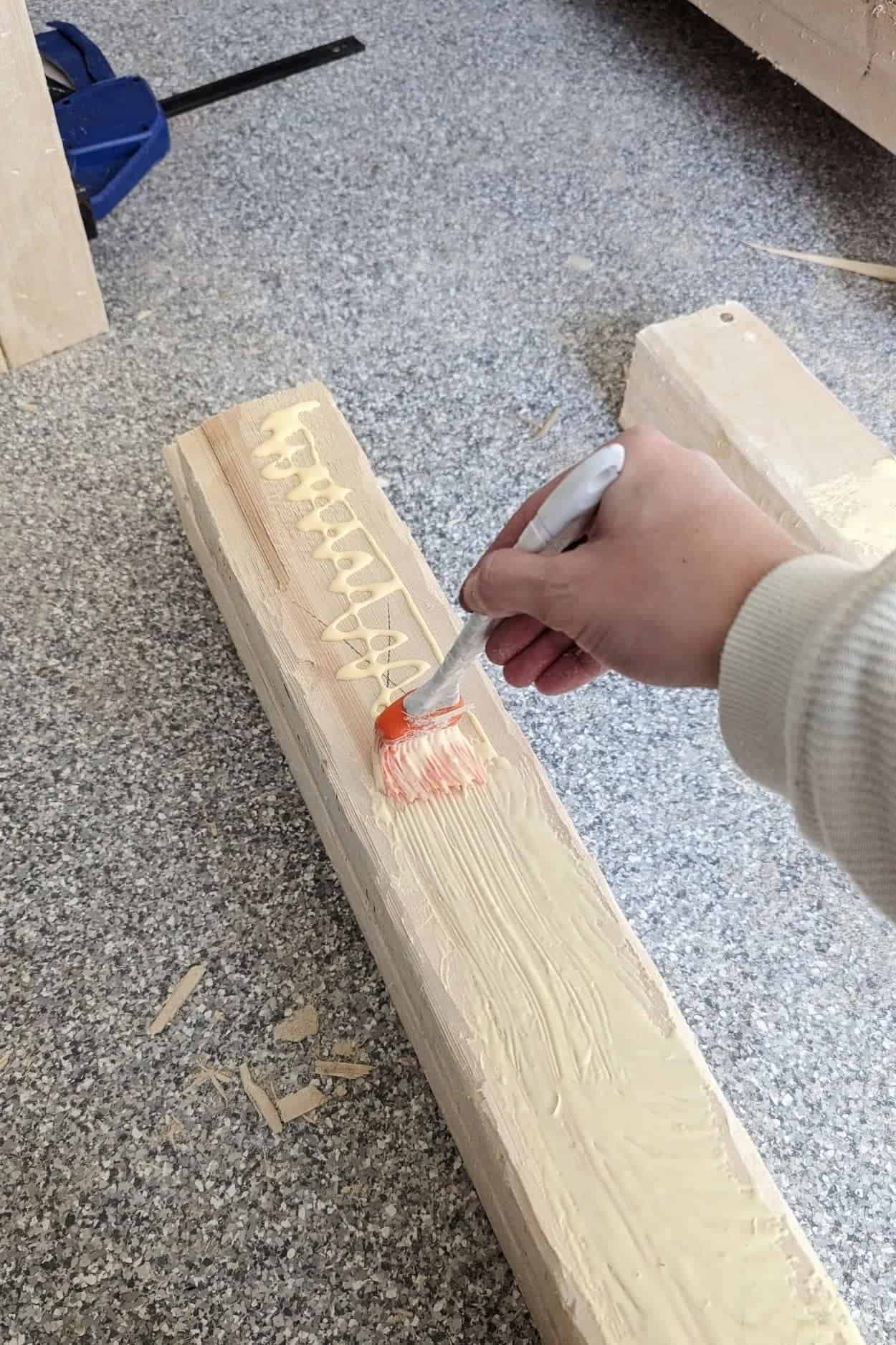 DIY Narrow Console Table - Doubles as a Walking Pad Desk! - Pine and Poplar