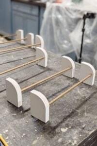 DIY Rotating Bookshelf - Pine and Poplar