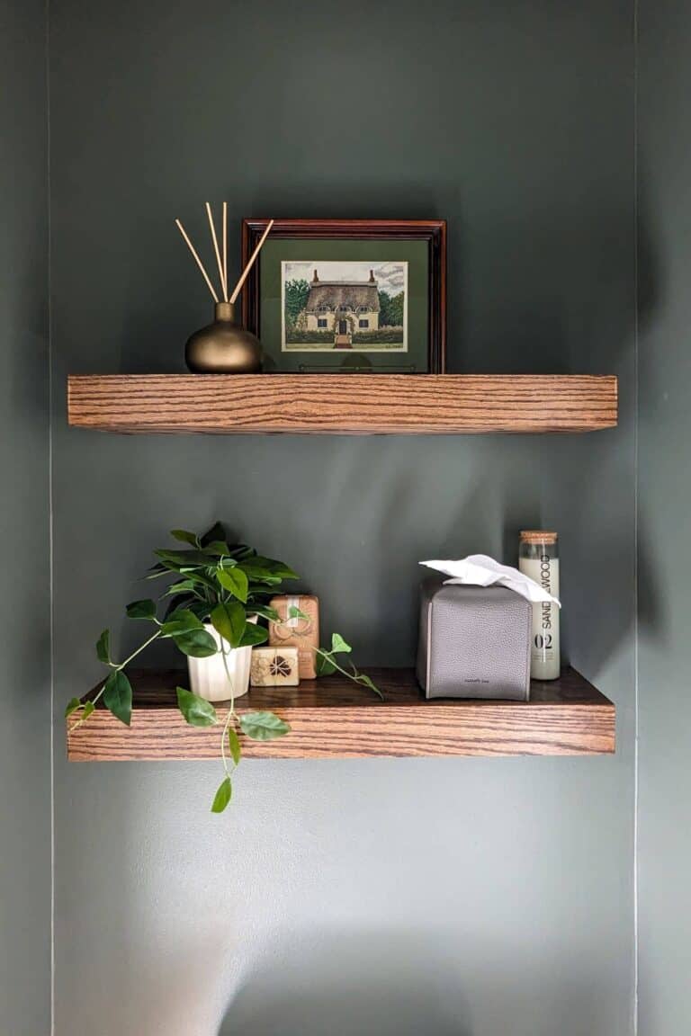 Easy Diy Floating Shelves Pine And Poplar