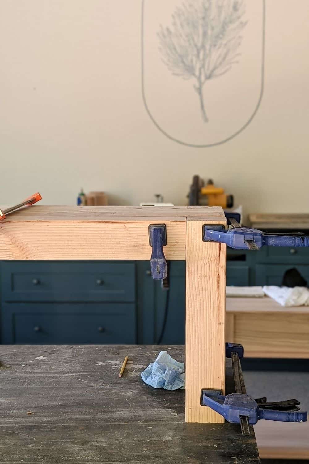 DIY Outdoor Bench - Only 1 Tool Required!