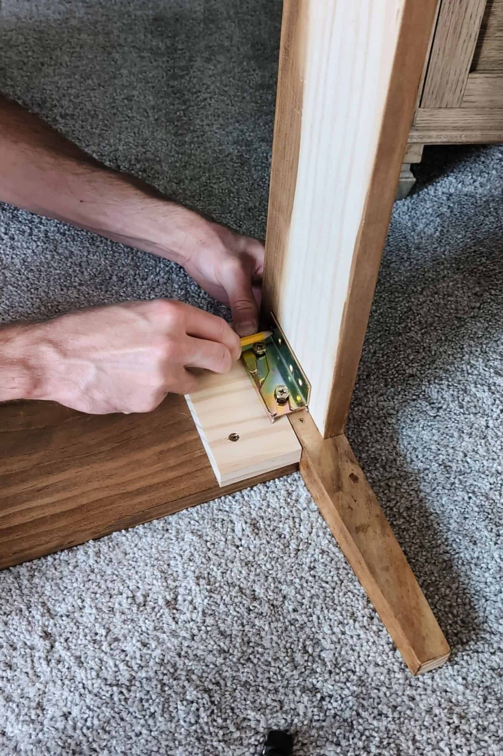 How to Build a DIY Bed Frame - Pine and Poplar