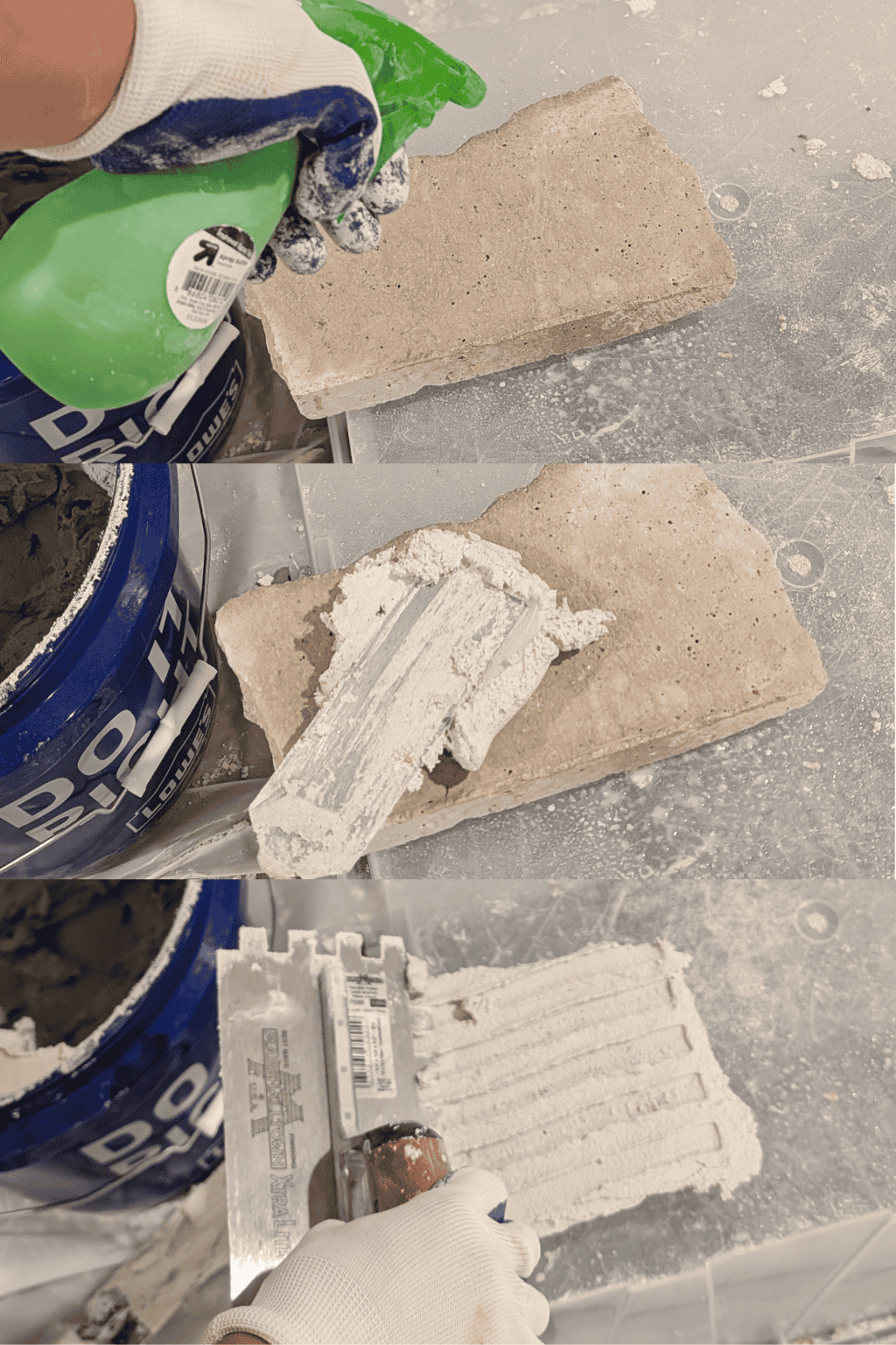 How to Install Stone Veneer to a Fireplace - Pine and Poplar