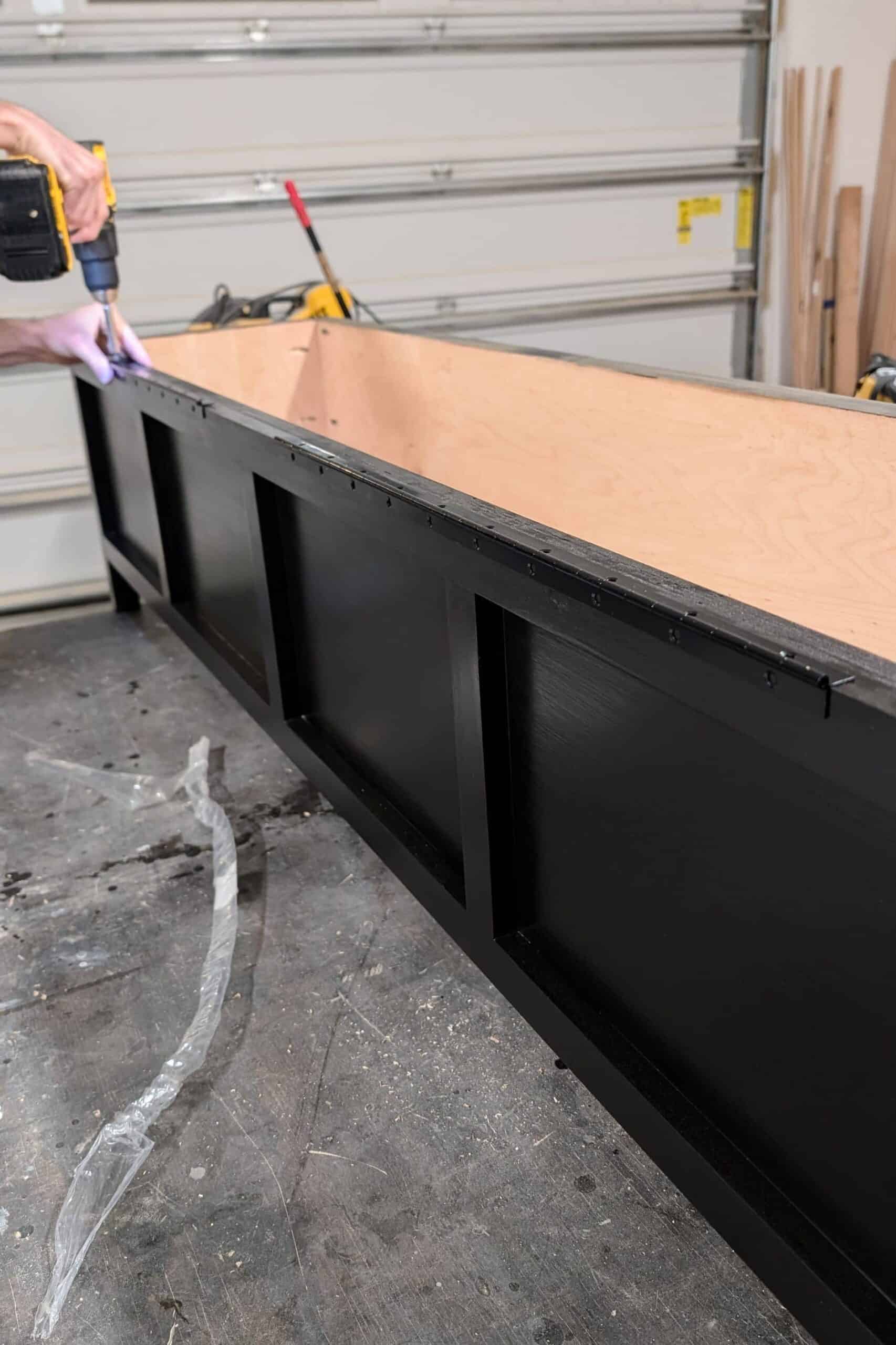 DIY Storage Bench - Great for Toys or Blankets! - Pine and Poplar