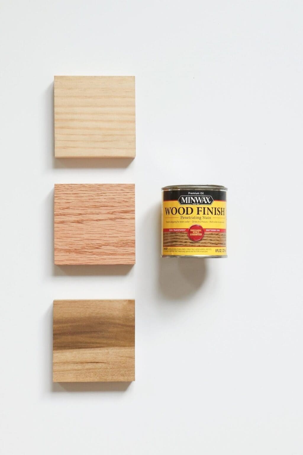 Light to Medium Wood Stains - TESTED - Pine and Poplar
